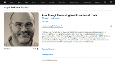 Alex Frangi: Unlocking In-silico clinical trials - CISTIB Portal